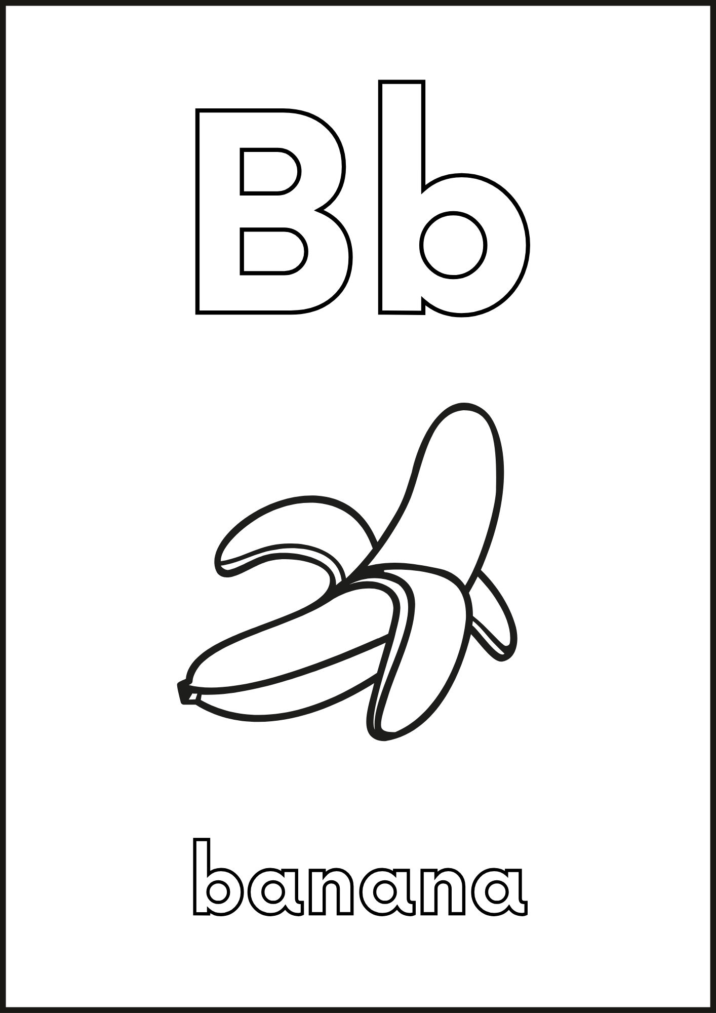 ABC Book of Foods, 26 Coloring Pages PLUS, Abcs to Color/fun With Abcs ...