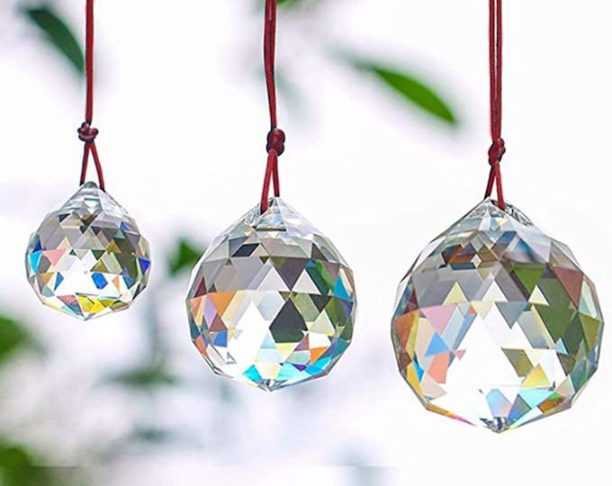 30mm- Feng Shui Crystal Ball - Etsy