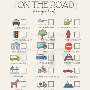 Kids Scavenger Hunt Bundle - Etsy