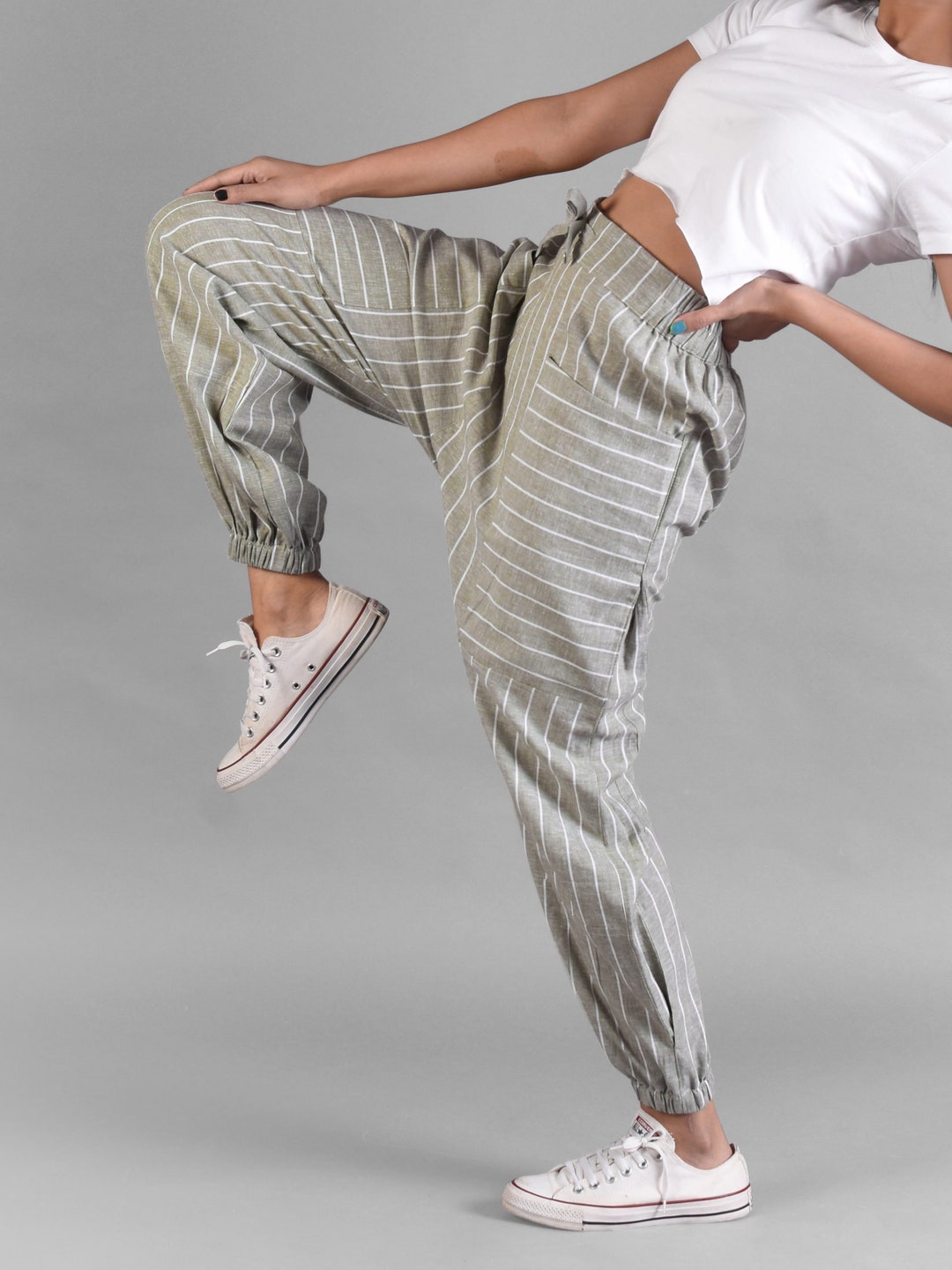 Hopper Pants for Men and Women, Loose Yoga Pants With Pockets, Comfy ...