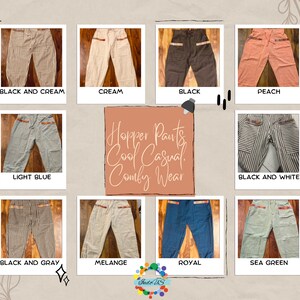 Hopper Pants for Men and Women, Loose Yoga Pants With Pockets, Comfy ...