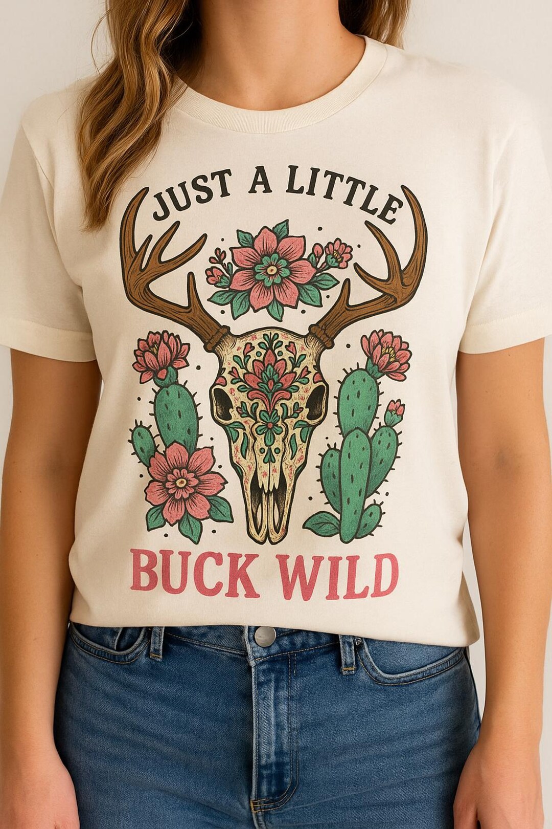 Just a Little Buck Wild PNG • Skull • Deer • Buckwild • Cactus • Buck ...