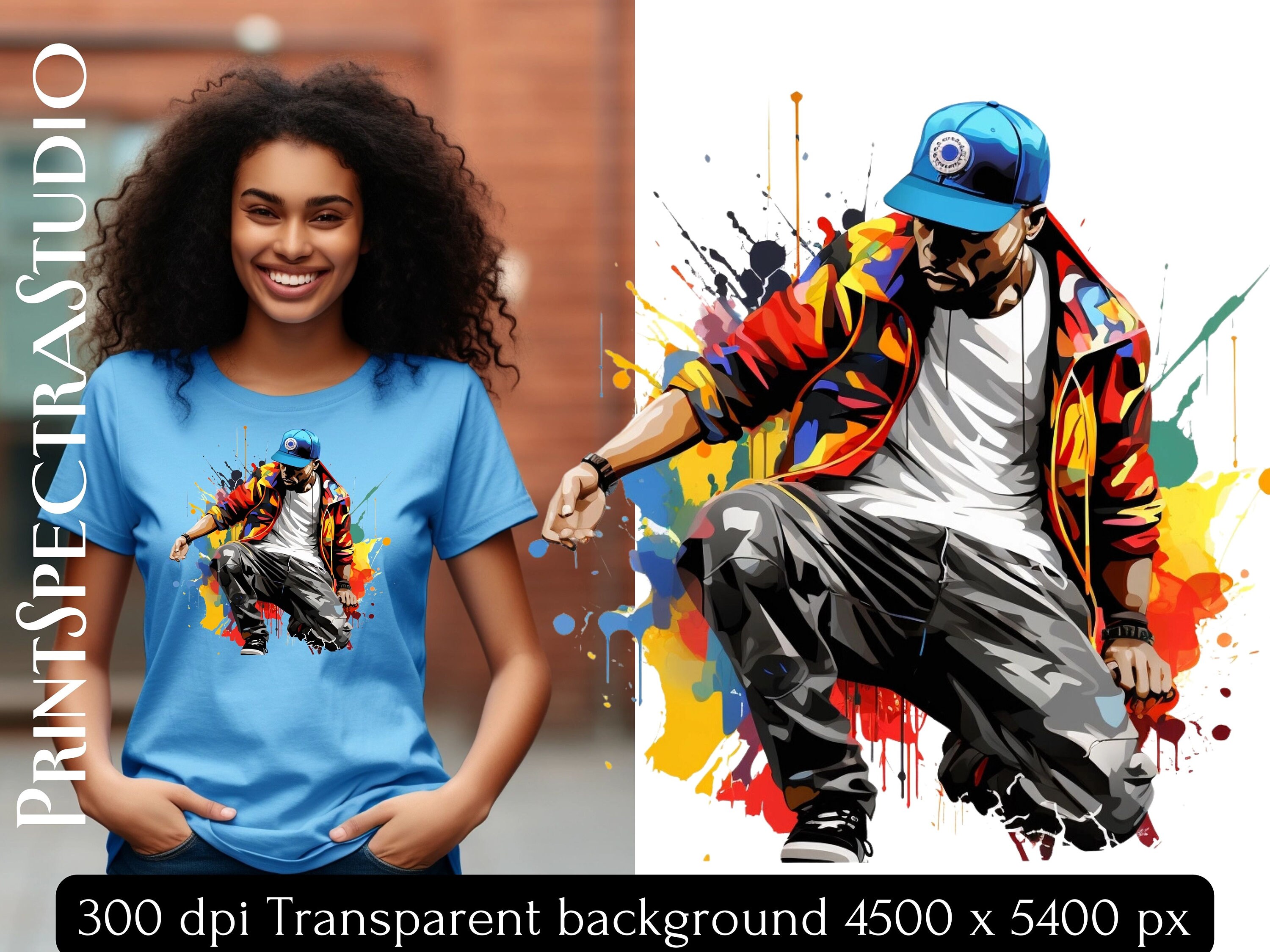 Gangster Gost , Urban Trap Designs, Sublimation, Instant Digital ...