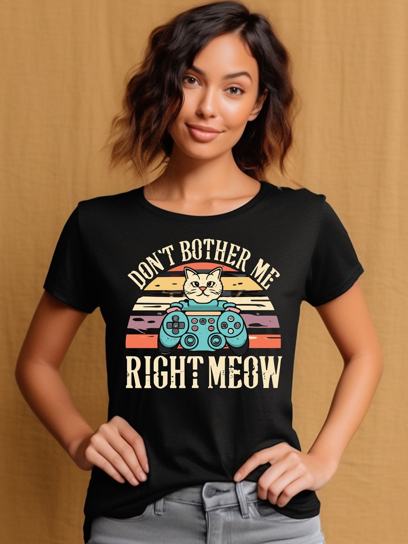 Gamer Cat PNG Cut File Funny Nerd Geek Cat Video Games Cutting File ...