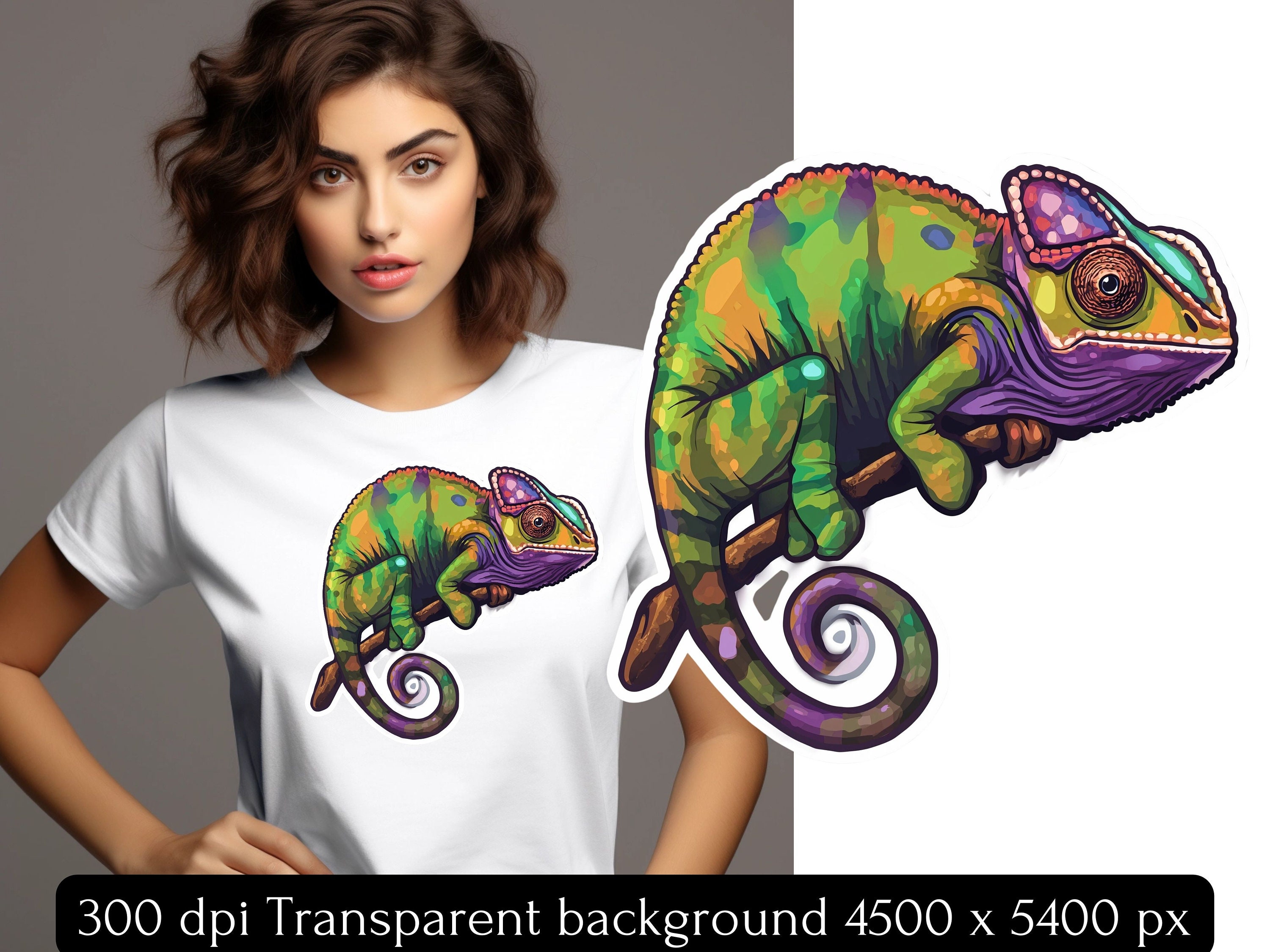 Chameleon SVG | Cutting Files for Cricut, Silhouette | Svg, Png, Jpg ...