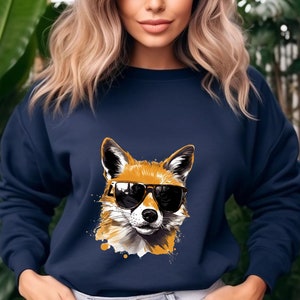 Funky Fox SVG Woodland Animals PNG, Digital File High Quality Artwork ...