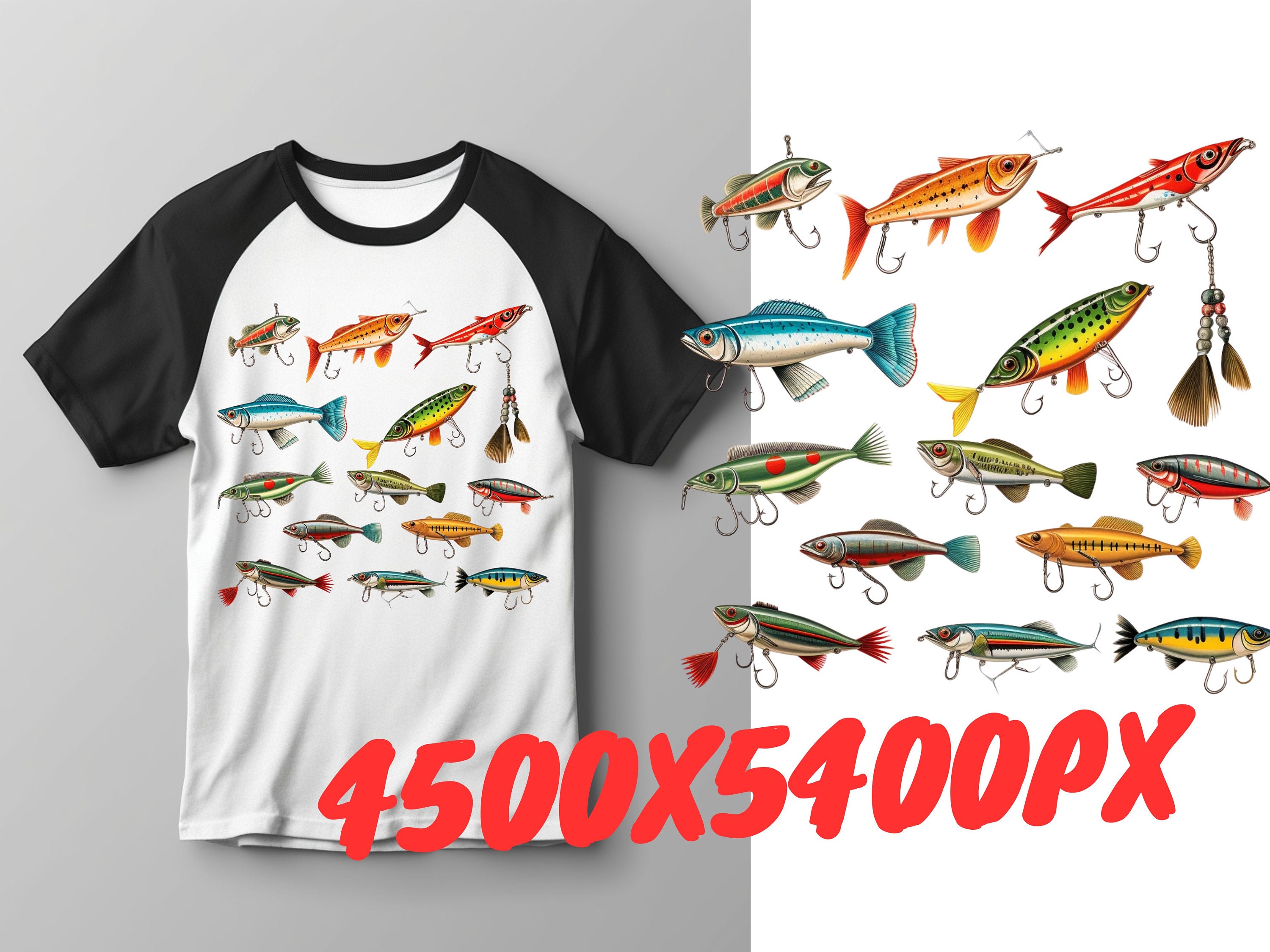 Fishing Lure PNG, Fishing Lure Pattern PNG, Fishing Lure Tumbler PNG ...