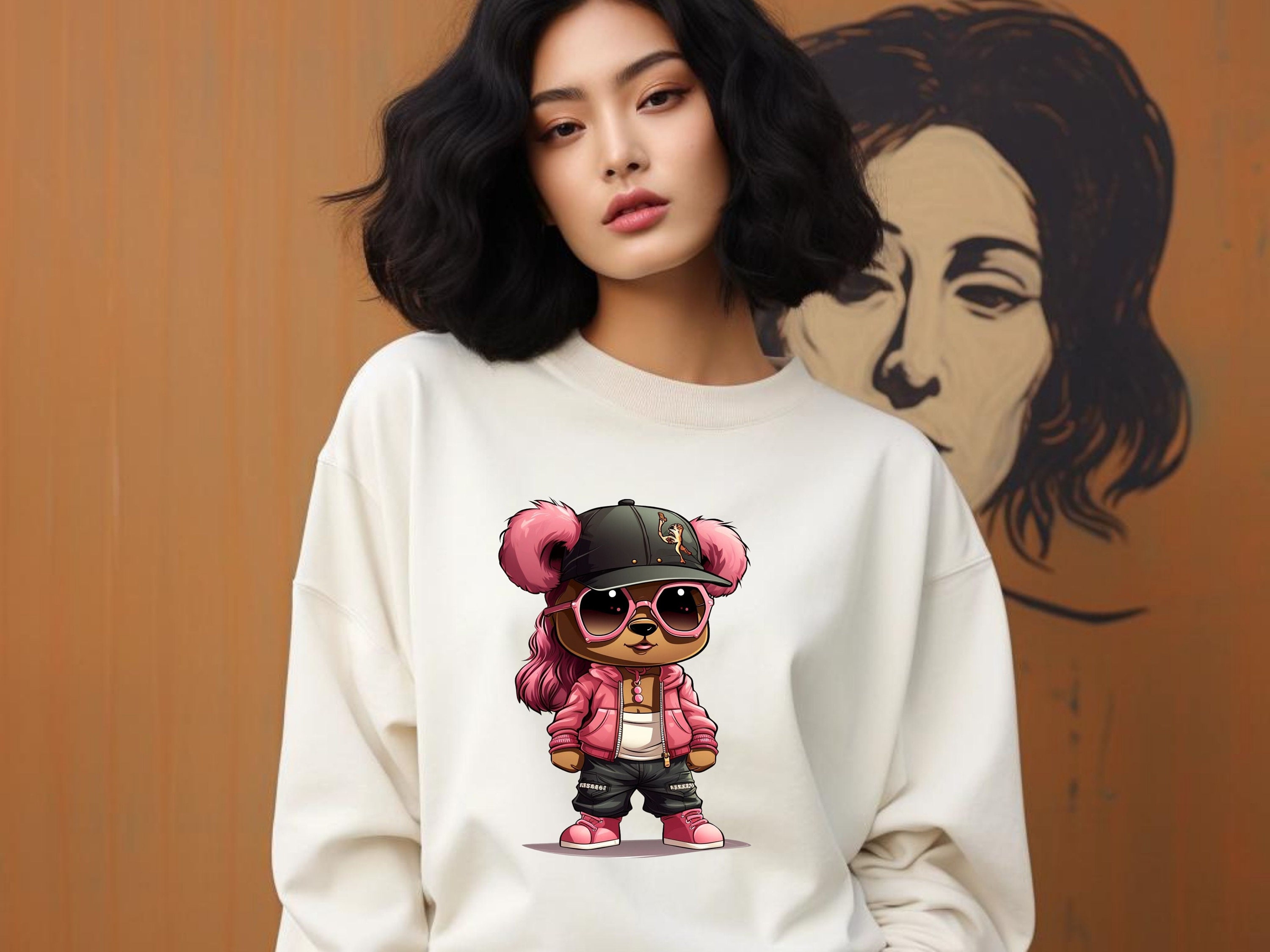 Cute Colorful Tattered Teddy Bear for Kids T Shirts and Sublimation ...