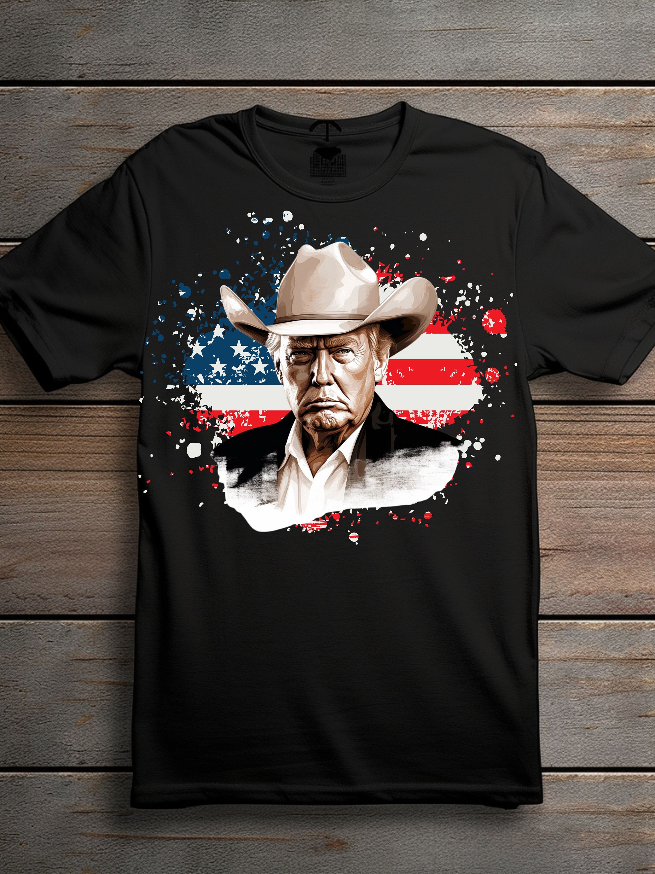 Bundle Trump Cowboy Hat 2024 Election Re-election Make America Great ...