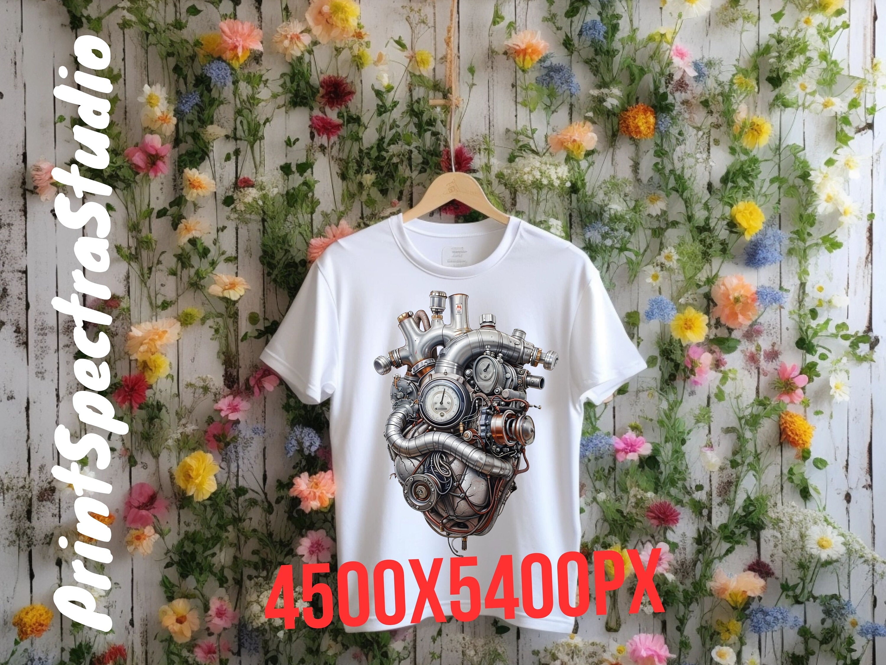 Heart of Steel Tee Print, Engine SVG, Mechanic Svg, Engine Clipart - Etsy