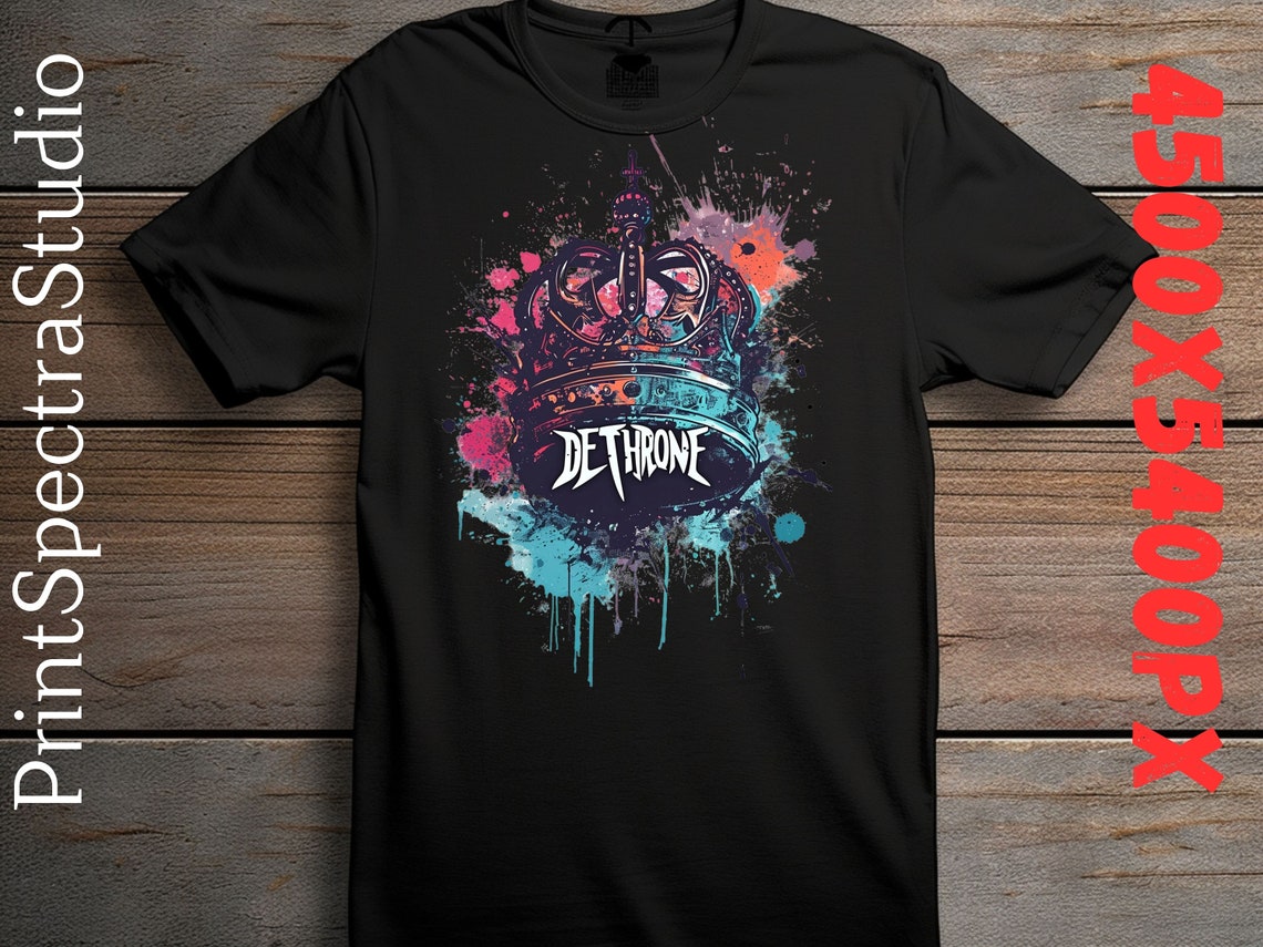 Crown Dethrone SVG Bundle Royal Crown SVG, Dethrone Png - Etsy