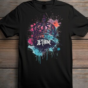 Crown Dethrone SVG Bundle | Royal Crown SVG, Dethrone Png - Etsy