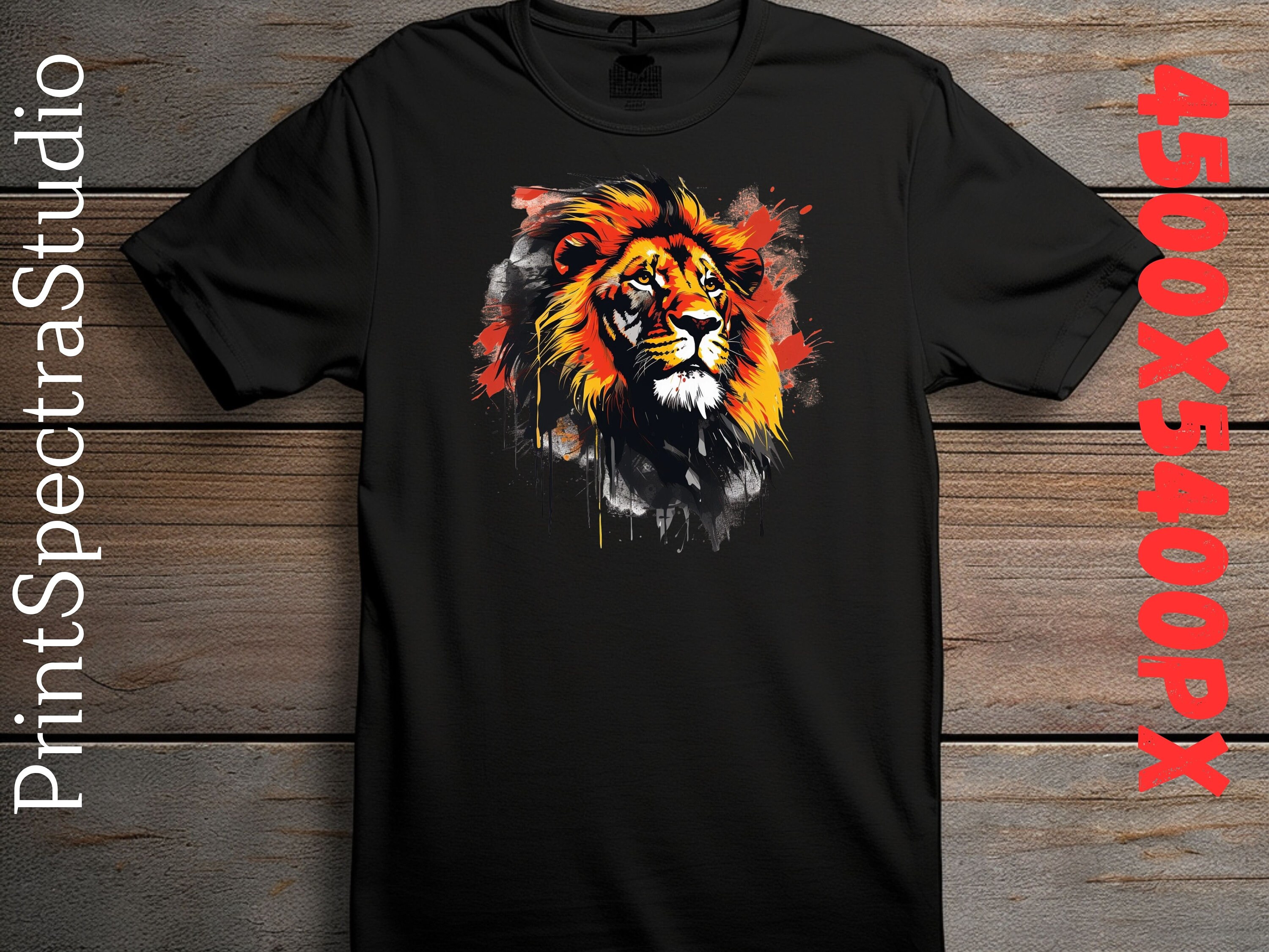 Lion PNG Sublimation Design, Lion Lover, Instant Digital Download, Cute ...