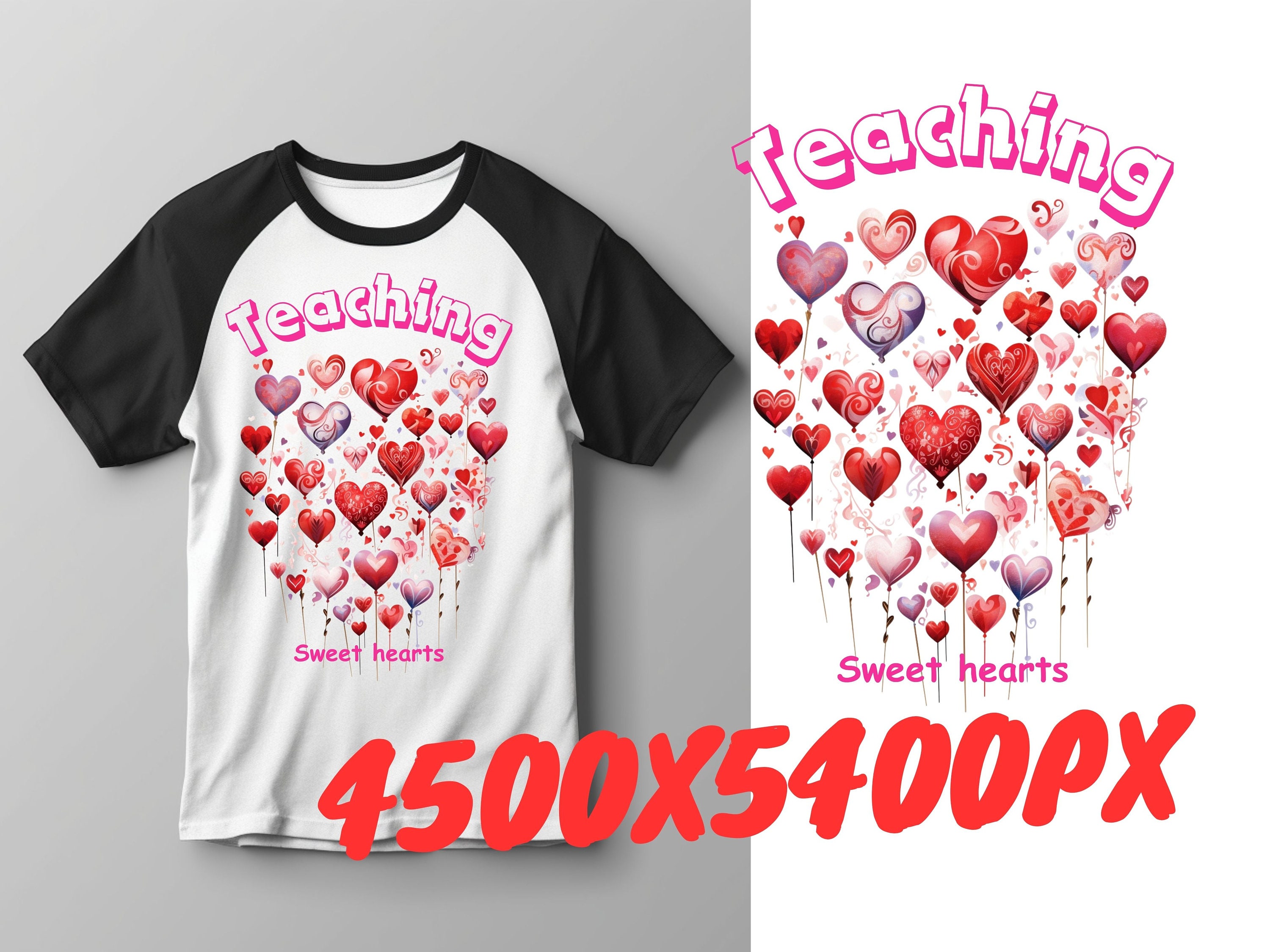 Teaching Sweethearts Png, Valentine Day Png, Custom Teacher Valentine ...