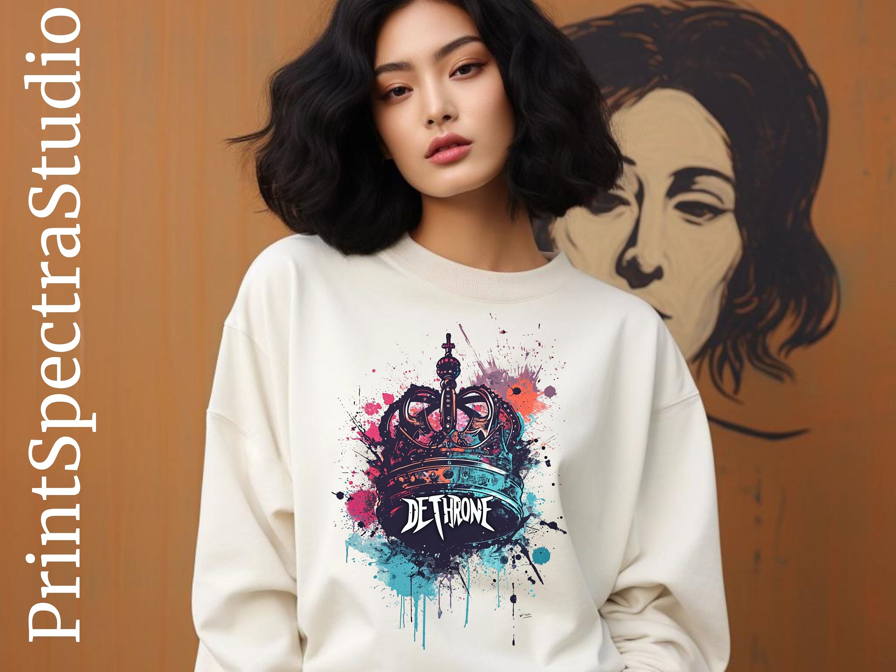 Crown Dethrone SVG Bundle Royal Crown SVG, Dethrone Png - Etsy