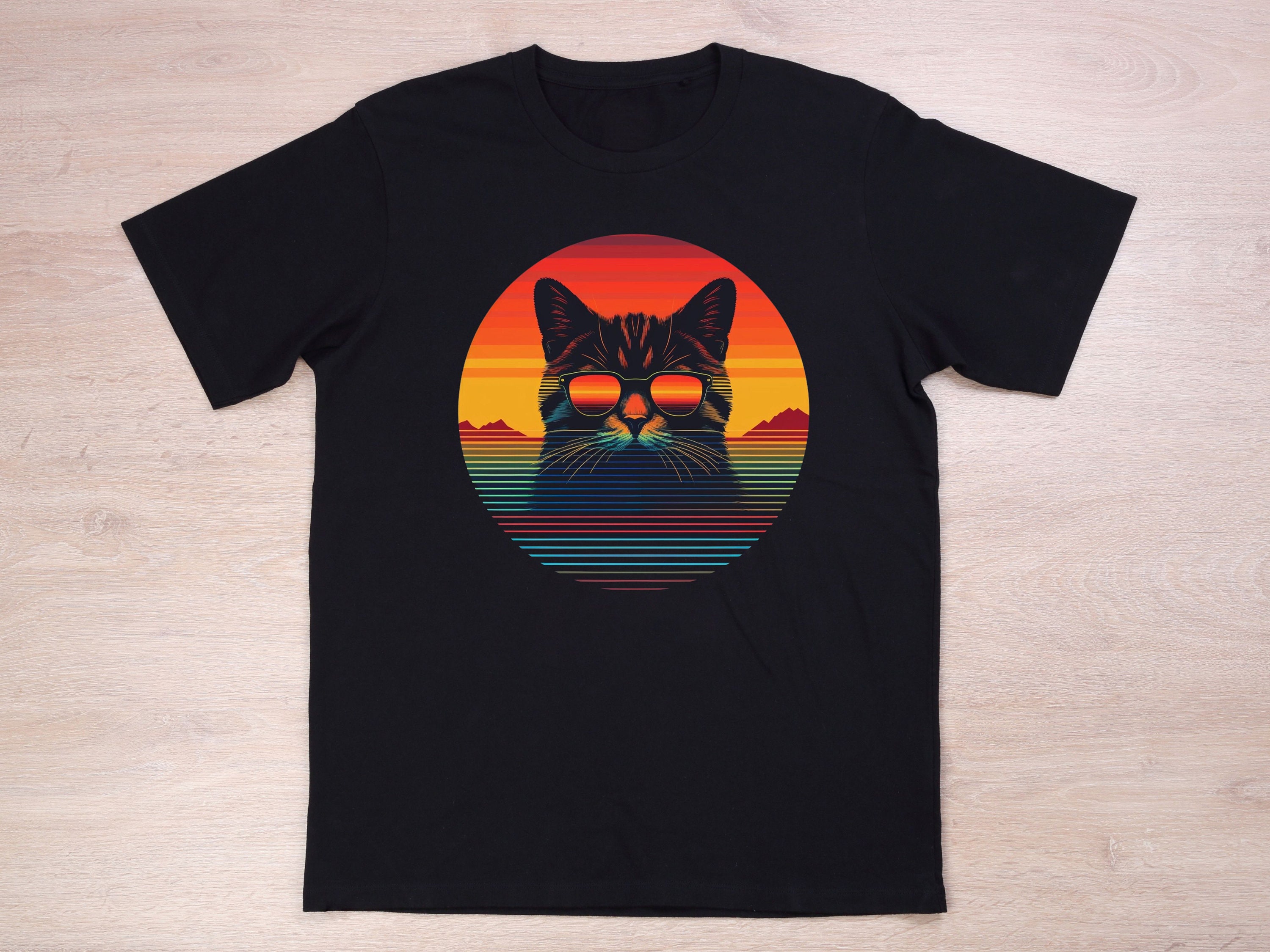 Retro Cat SVG, Retro Svg, Cat Svg, Retro Tshirt Svg, Retro Png, Cat ...