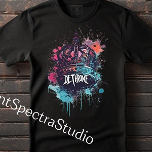 Crown Dethrone SVG Bundle | Royal Crown SVG, Dethrone Png - Etsy