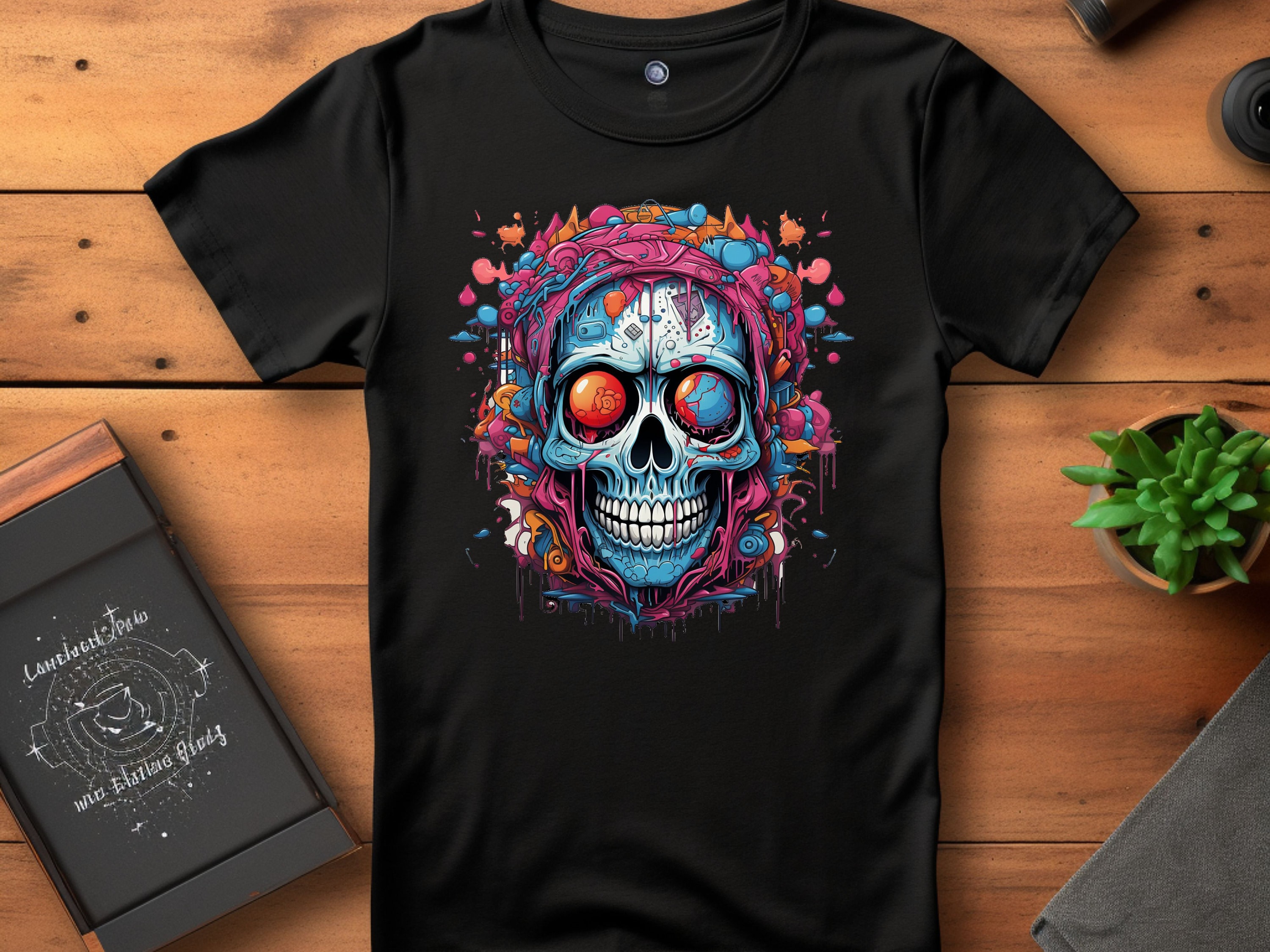 T-shirt Design Skull PNG Bundle Print on Demand Shirt Designs - Etsy