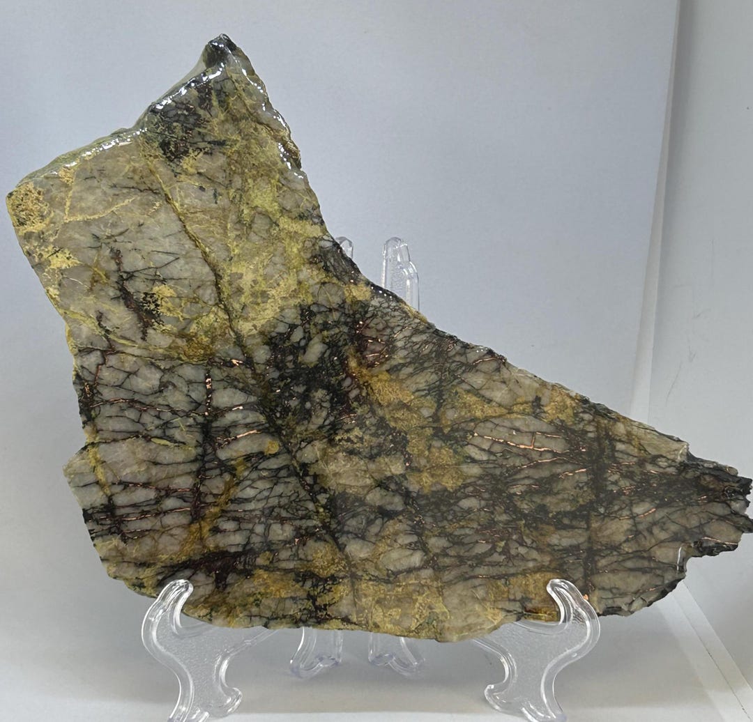 New Mexico Native Copper Slab, Chino Mine, Stand Included - Etsy