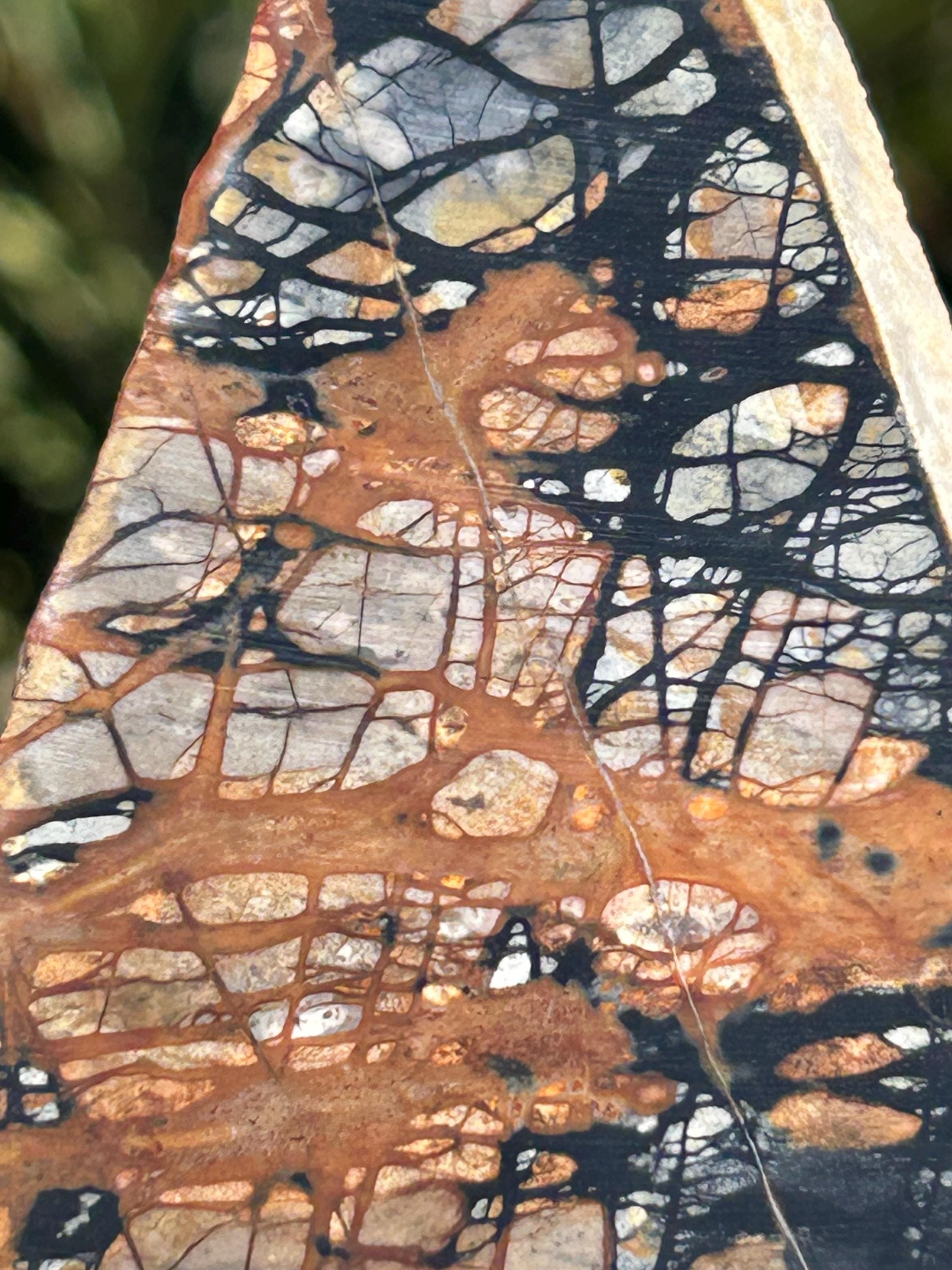 Picasso Marble Slab, Lapidary Rough - Etsy
