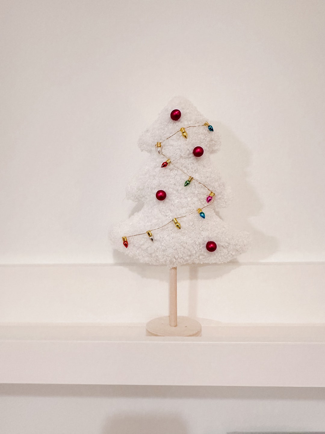Fluffy Christmas Tree 1 Modern Design Kids Room Decor - Etsy