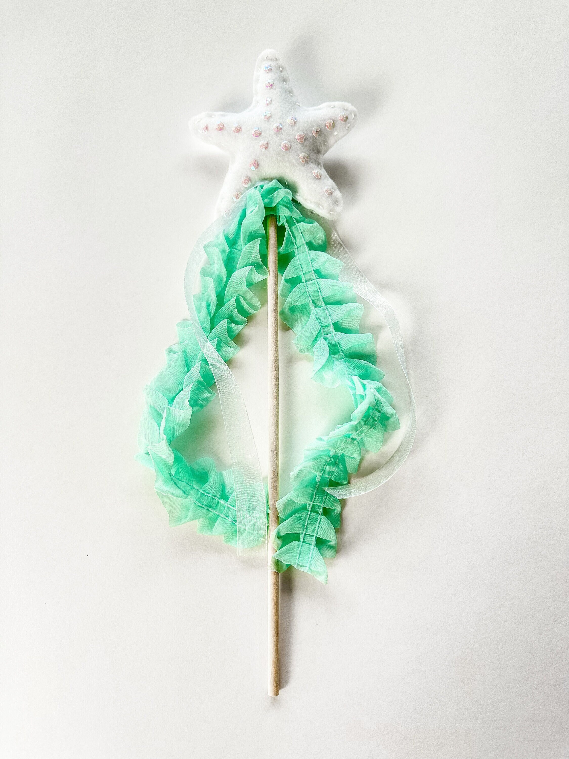 White Star Fish Wand | Whimsical Kids, Magic Wand, Make Believe Decor ...