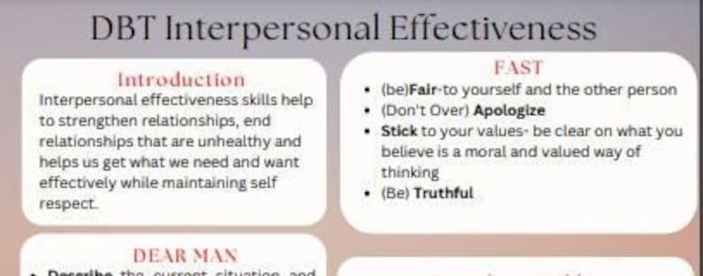 DBT Skills Cheat Sheets Bundle-all 4 Skills Groups - Etsy