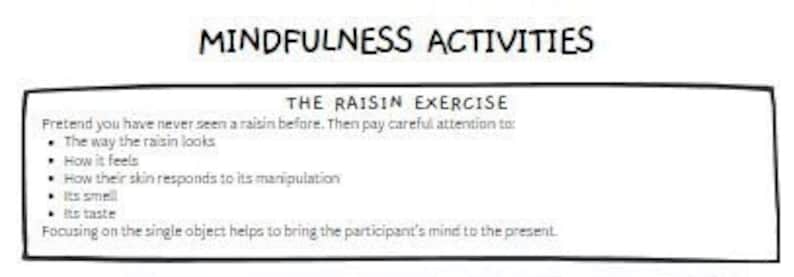 Mindfulness Activities Worksheet - Etsy