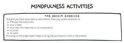 Mindfulness Activities Worksheet - Etsy