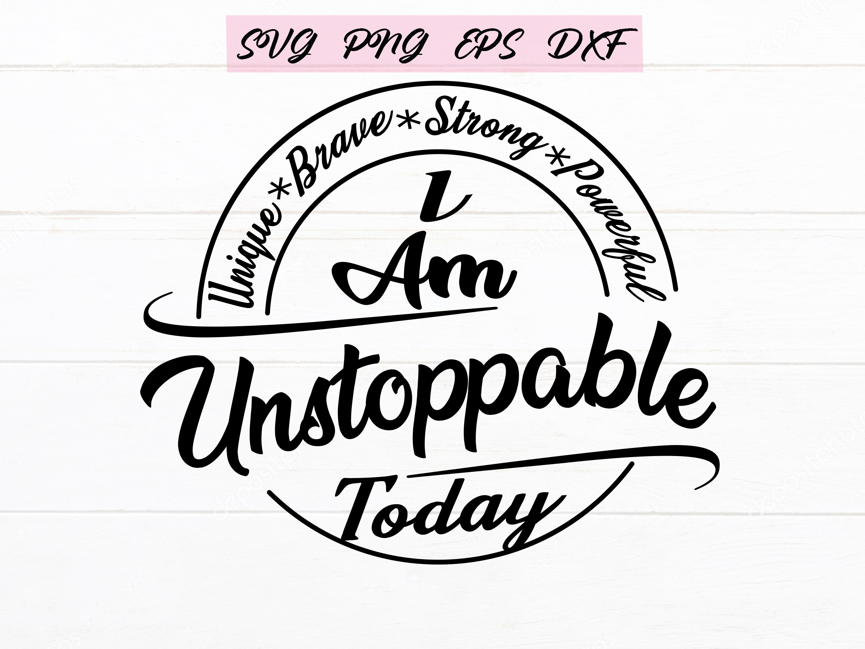 I Am Unstoppable Word