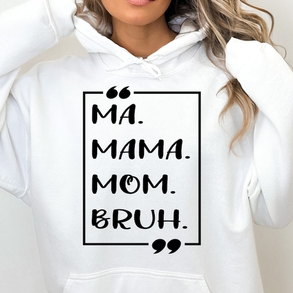 Ma Mama Mom Bruh Svg - Etsy