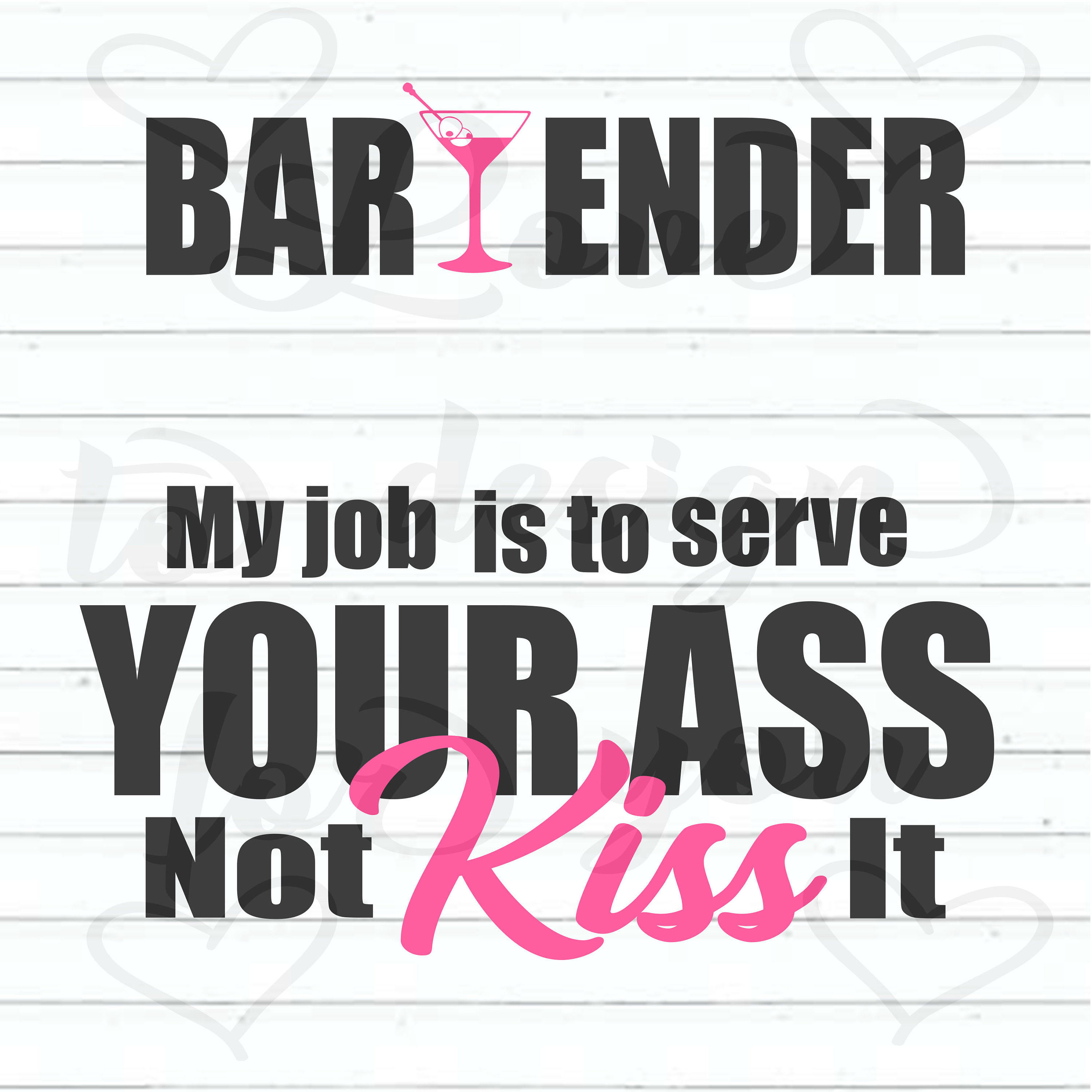 Bartender Serve Your Digital Design Svg, Png, Eps, Dxf - Etsy