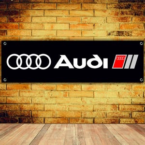 Audi Racing Banner - Etsy