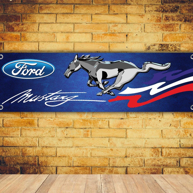 Mustang Garage Sign - Etsy