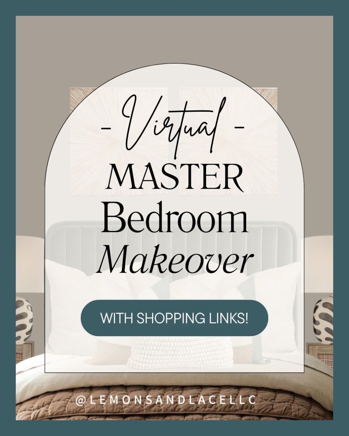 Virtual Master Bedroom Makeover and Redesign (e-design) - Etsy