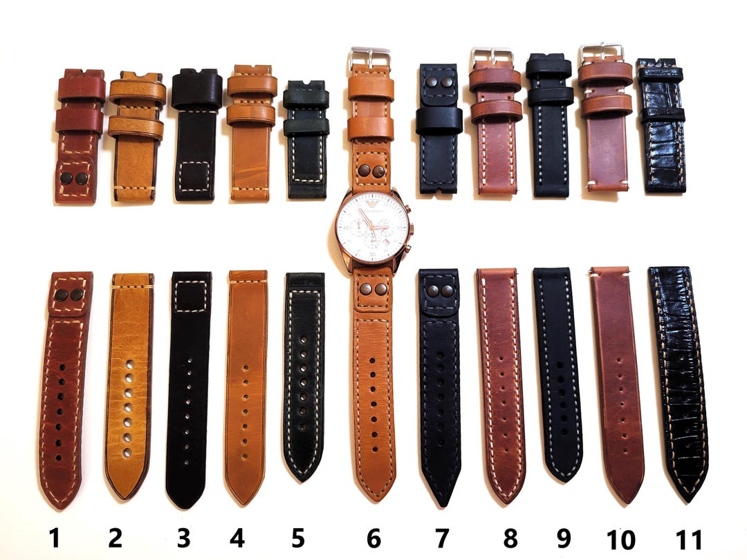 Garmin Leather Watch Strap/band, Personalized Christmas Gift, Quick Fit ...