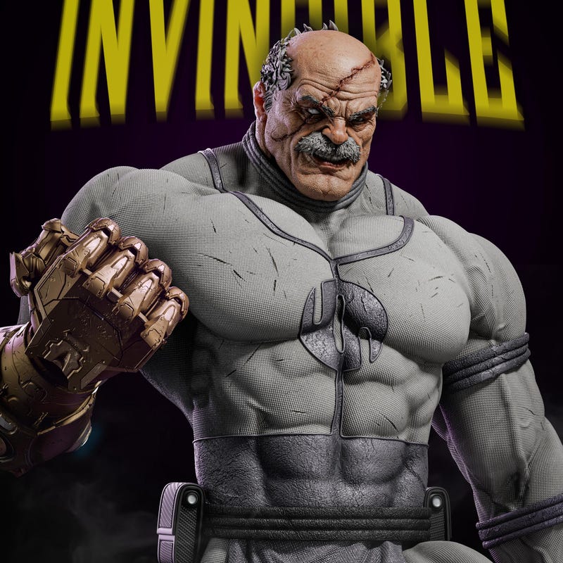 Invincible Statue - Etsy
