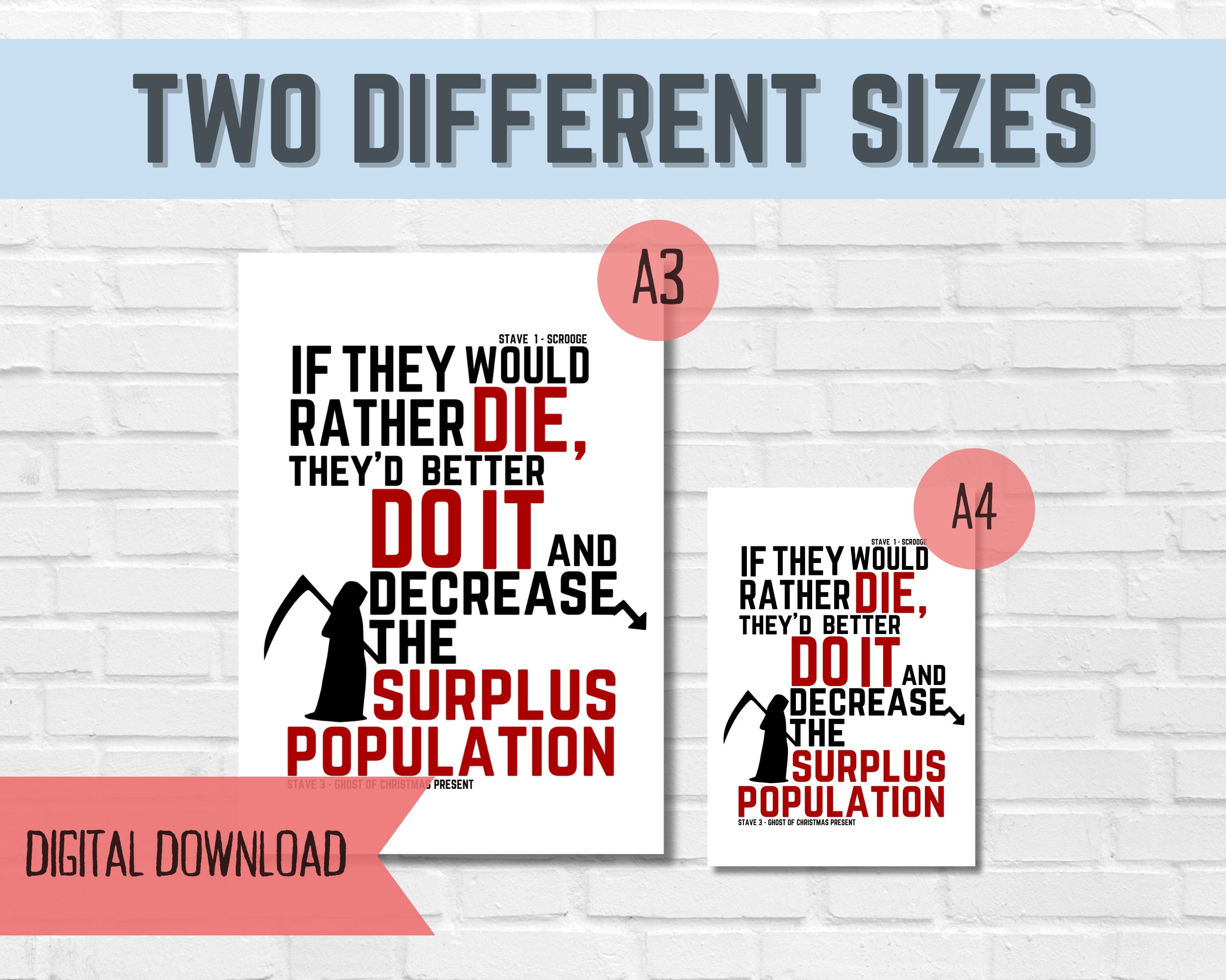 A Christmas Carol Quotations - Key Quotes | Display Posters | Digital ...