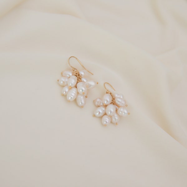 Cluster Earrings - Etsy