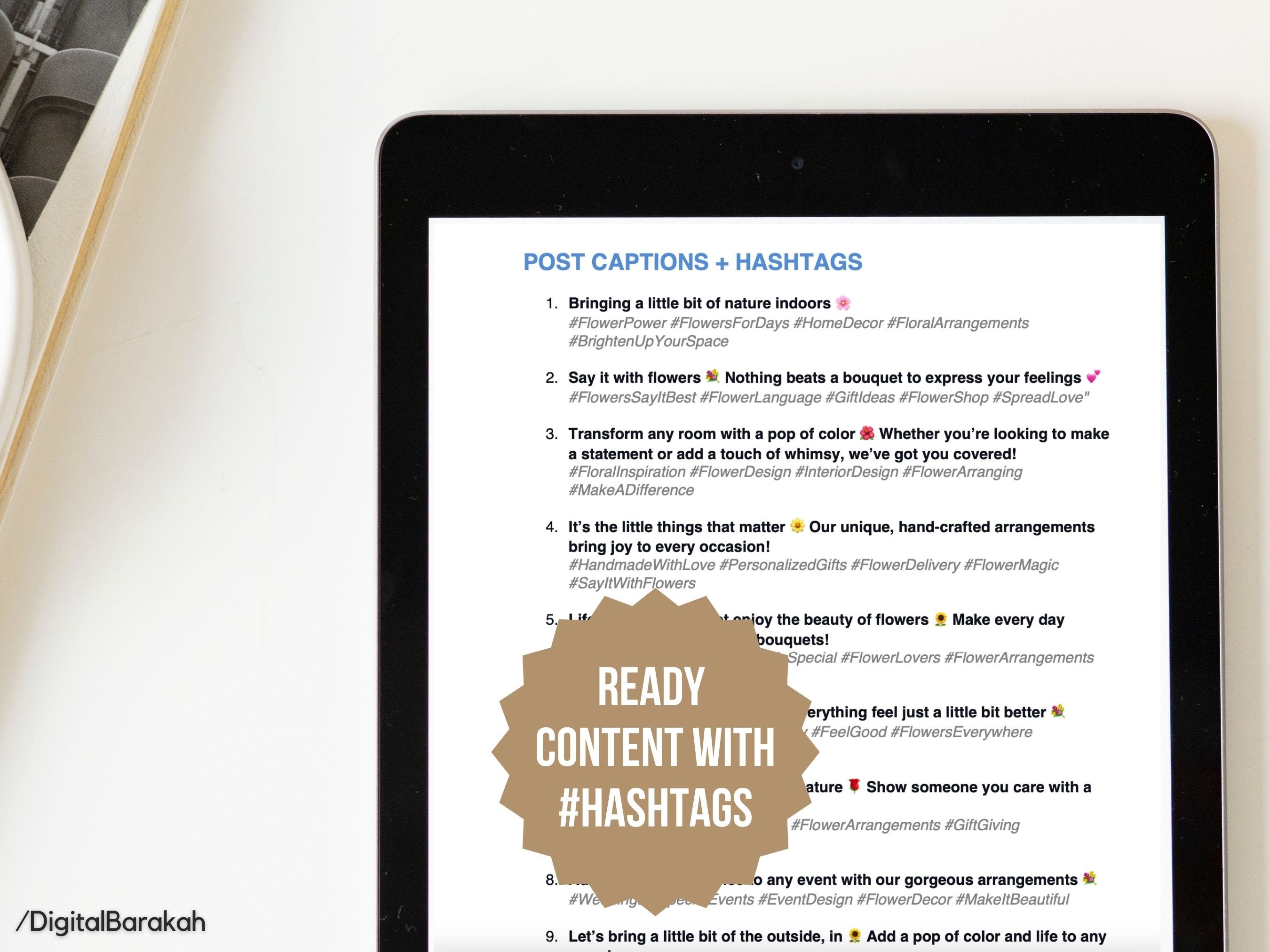 Flower Shop Instagram Templates | Social Media Designs for Florists ...