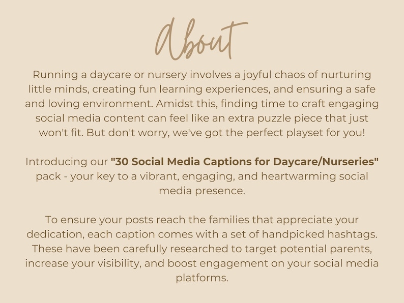 Social Media Captions for Daycare, Nurseries | Caption Ideas for ...