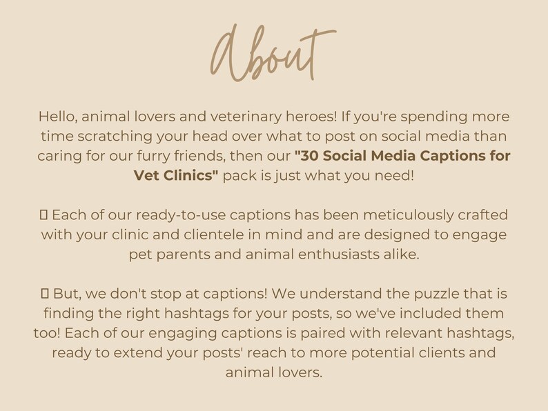 Social Media Captions for Vet Clinics | Caption Ideas for Vet Clinics ...