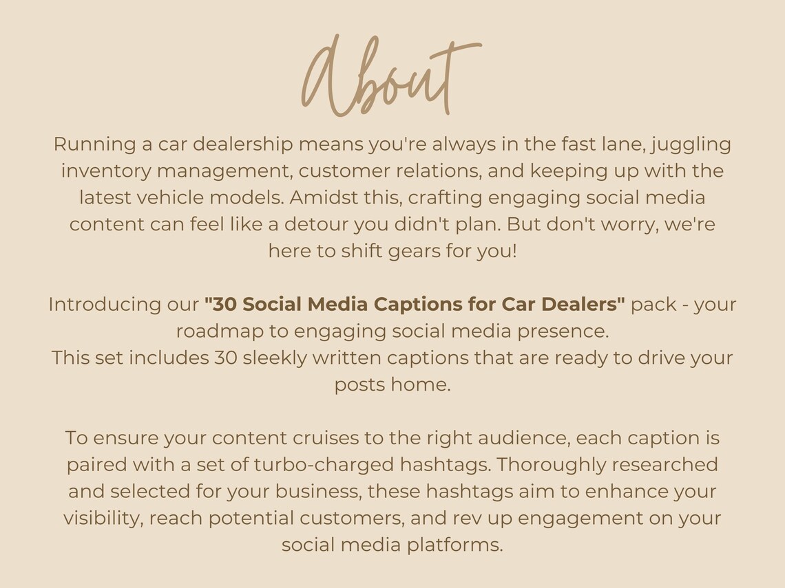 Social Media Captions for Car Dealers | Caption Ideas for Car Dealers ...