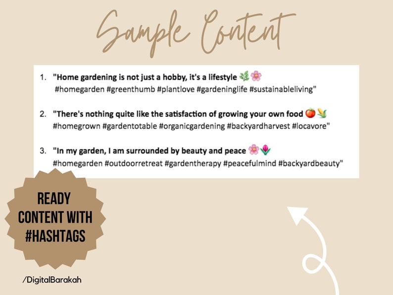 Social Media Captions for Home Gardening | Social Media for Outdoor ...