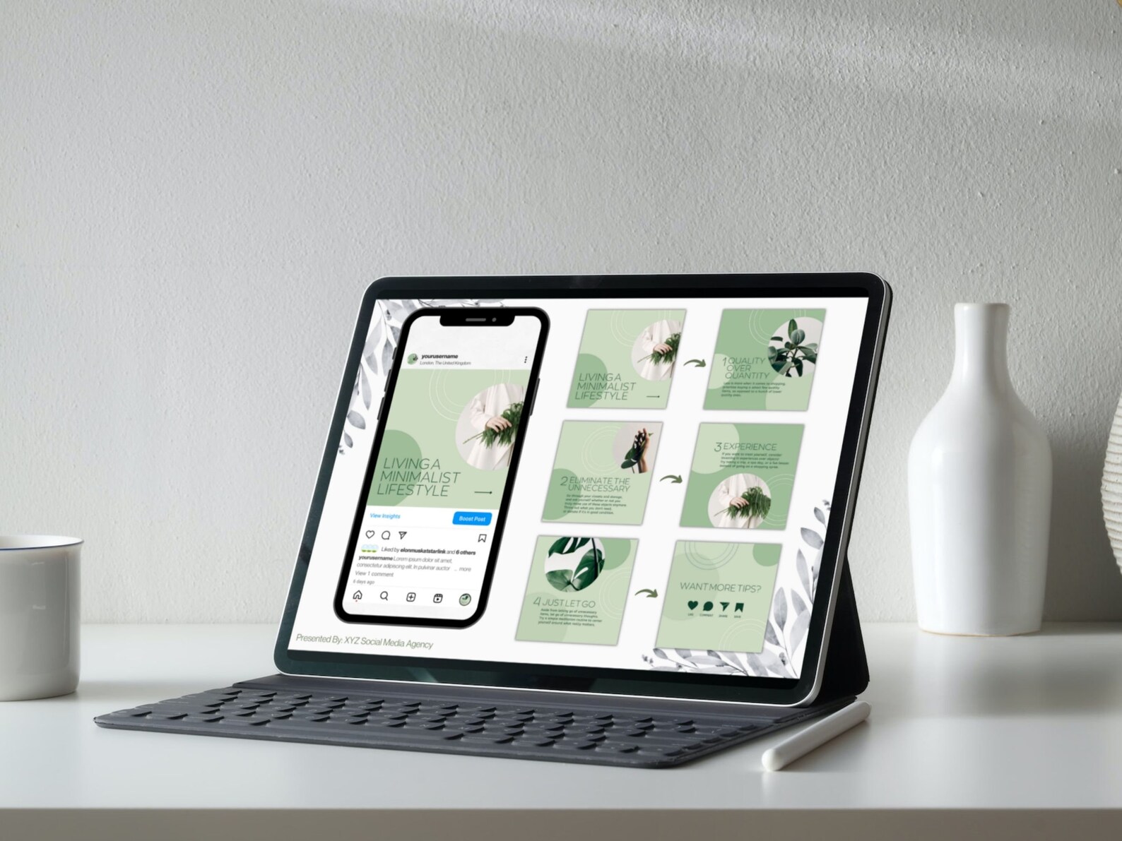 Instagram Carousel Mockup | Carousel Feed Mockup | Instagram Carousel ...