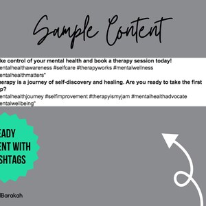 Social Media Captions for Therapists | Social Media for Therapy Clinics ...