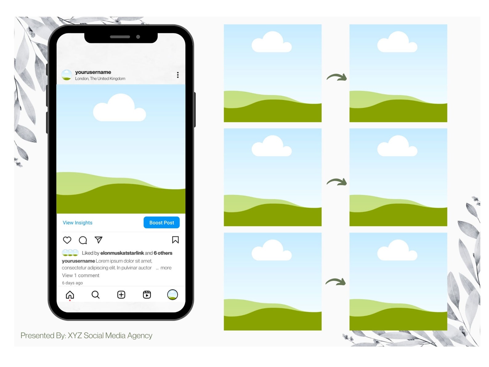 Instagram Carousel Mockup | Carousel Feed Mockup | Instagram Carousel ...
