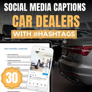 Social Media Captions for Car Dealers | Caption Ideas for Car Dealers ...