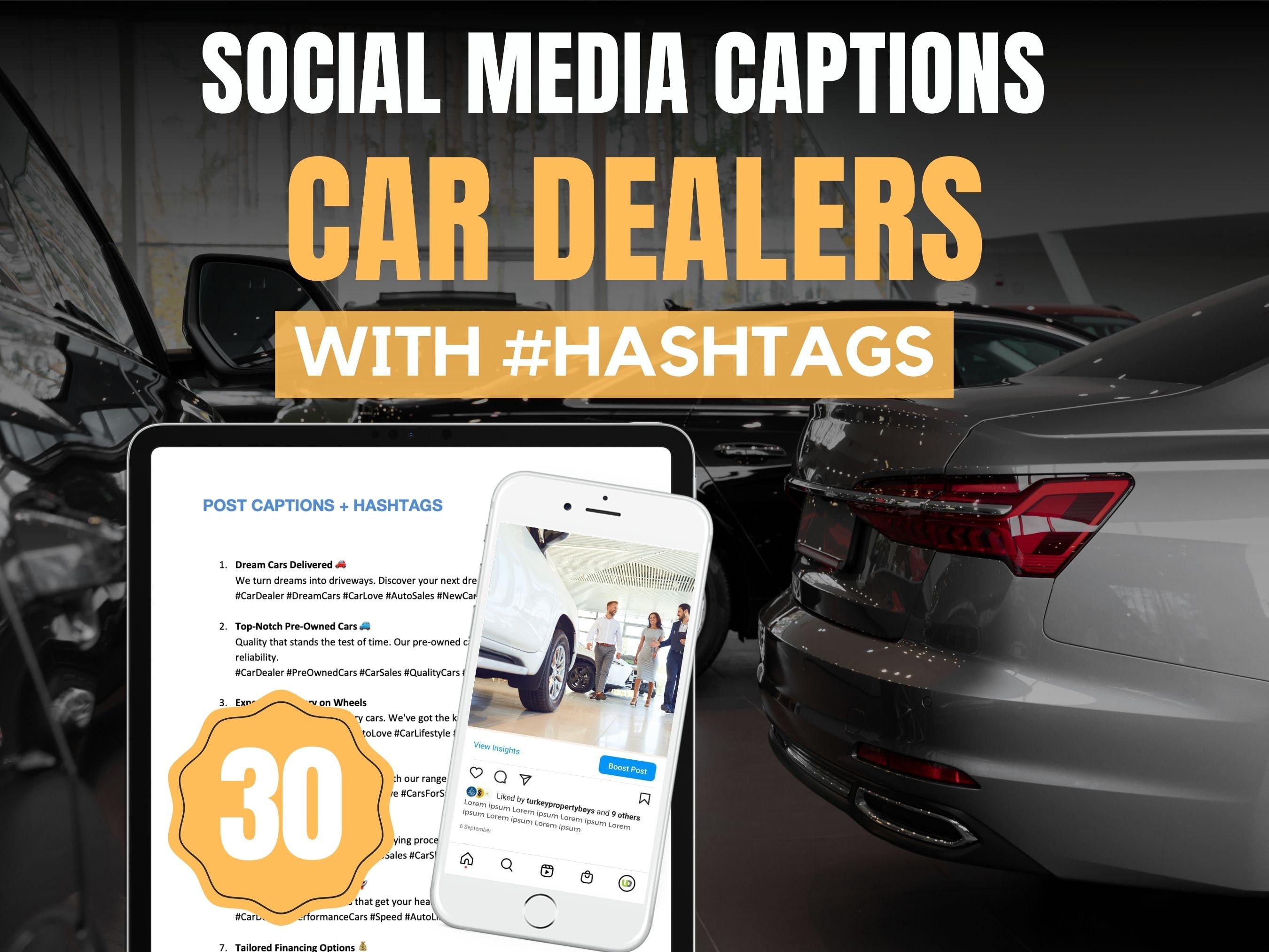 Social Media Captions for Car Dealers | Caption Ideas for Car Dealers ...