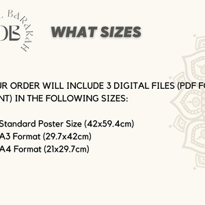 Tawakkul Poster | Motivational Islamic Poster | Printable Wall Art ...